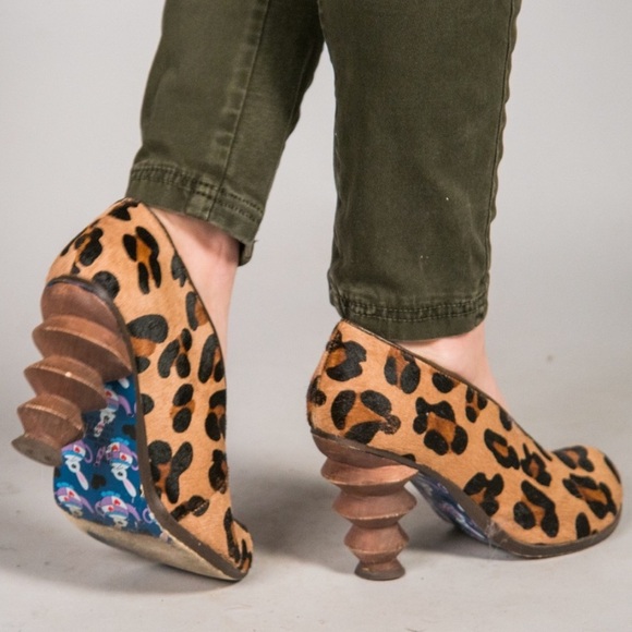 Irregular Choice | Shoes | Irregular Choice Bangers Mash Heel Wooden ...